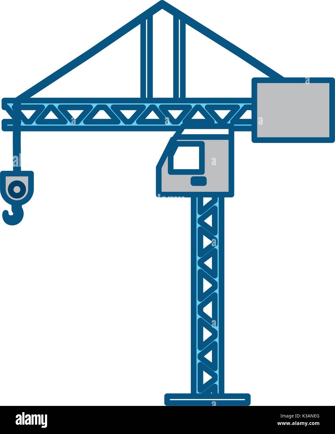 cargo crane icon Stock Vector Image & Art - Alamy