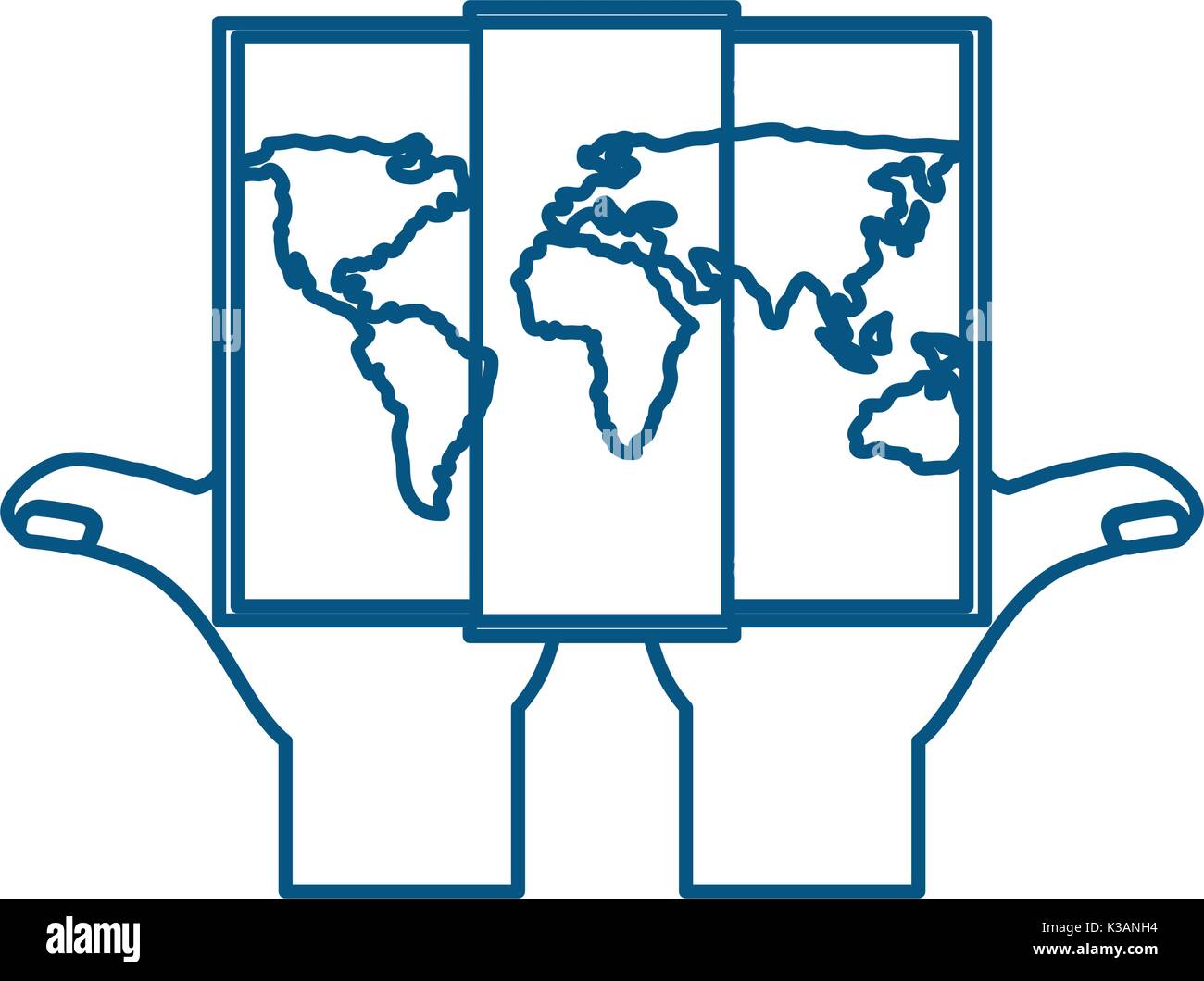 world map icon Stock Vector Image & Art - Alamy