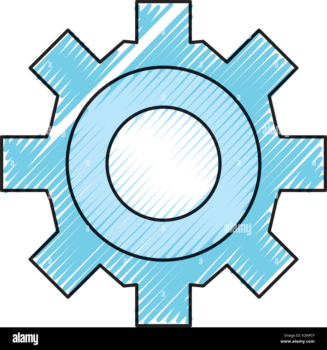 gear vector illustration Stock Vector Image & Art - Alamy