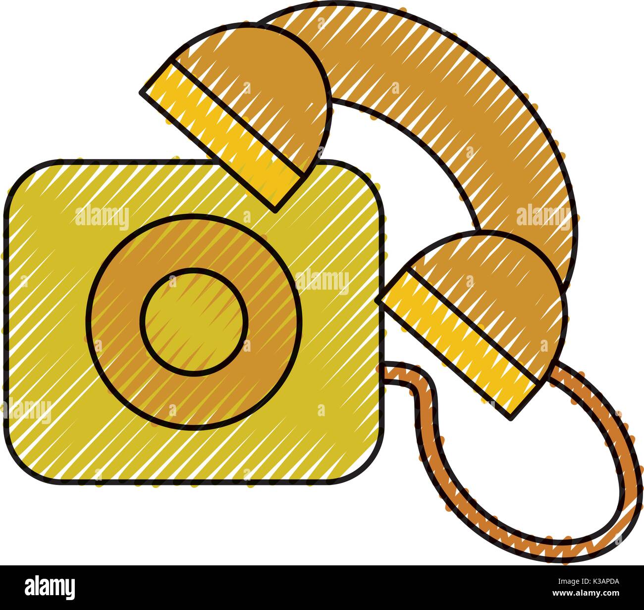 phone vector illustration Stock Vector Image & Art - Alamy