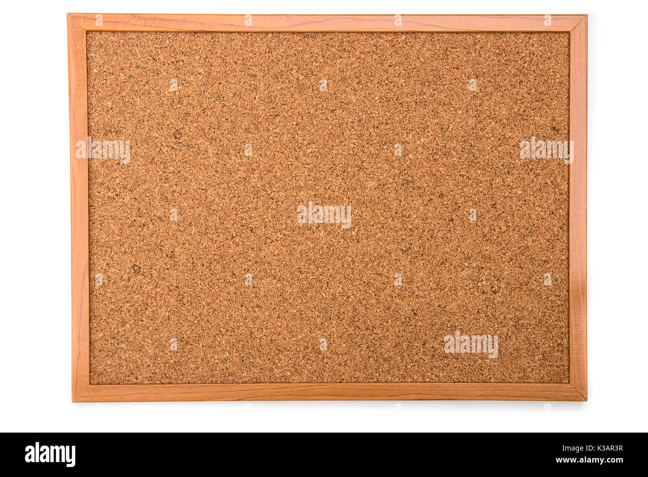 cork board isolated on white background Stock Photo - Alamy
