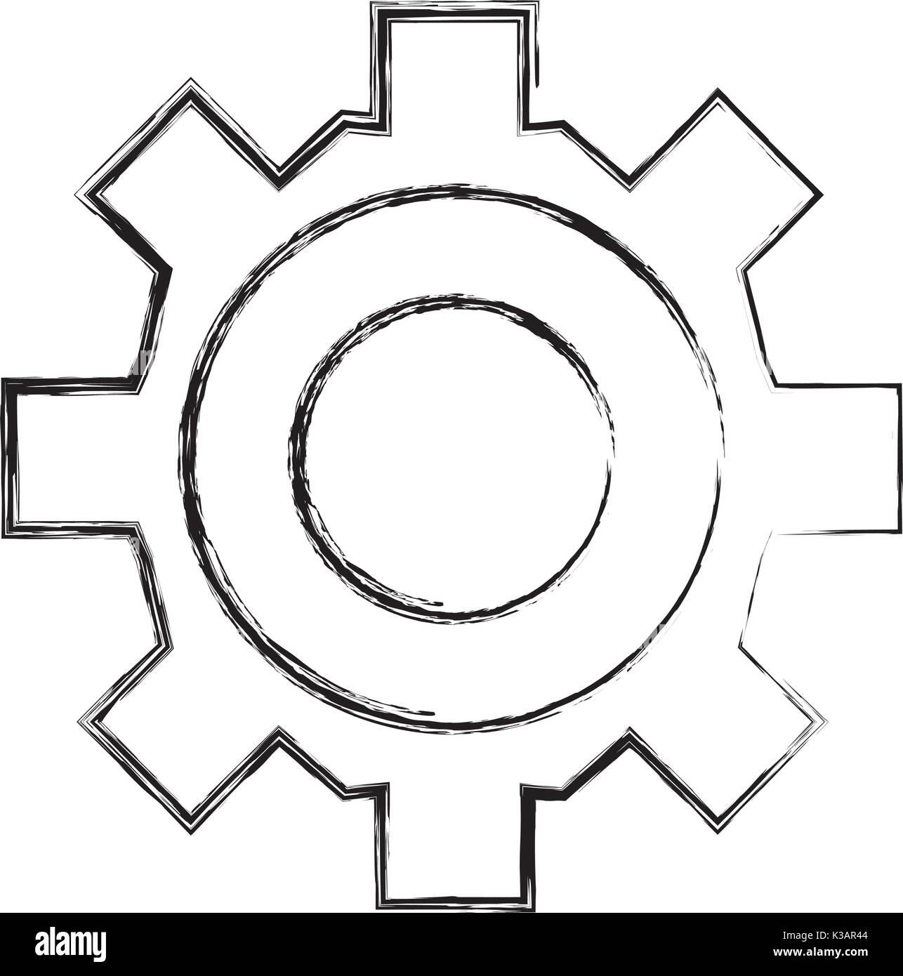 gear vector illustration Stock Vector Image & Art - Alamy