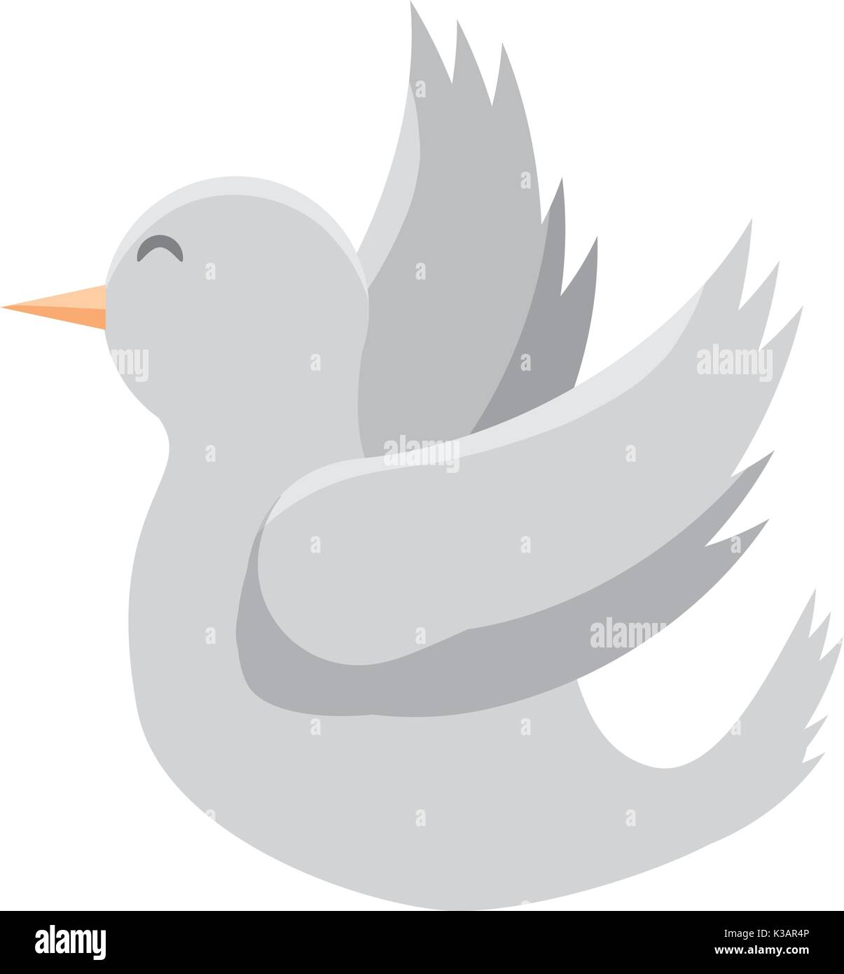 bird of peace vector illustration Stock Vector Image & Art - Alamy