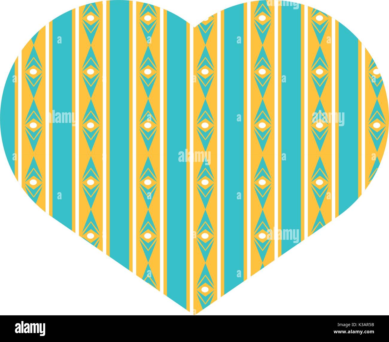 decorative heart vector illustration Stock Vector Image & Art - Alamy