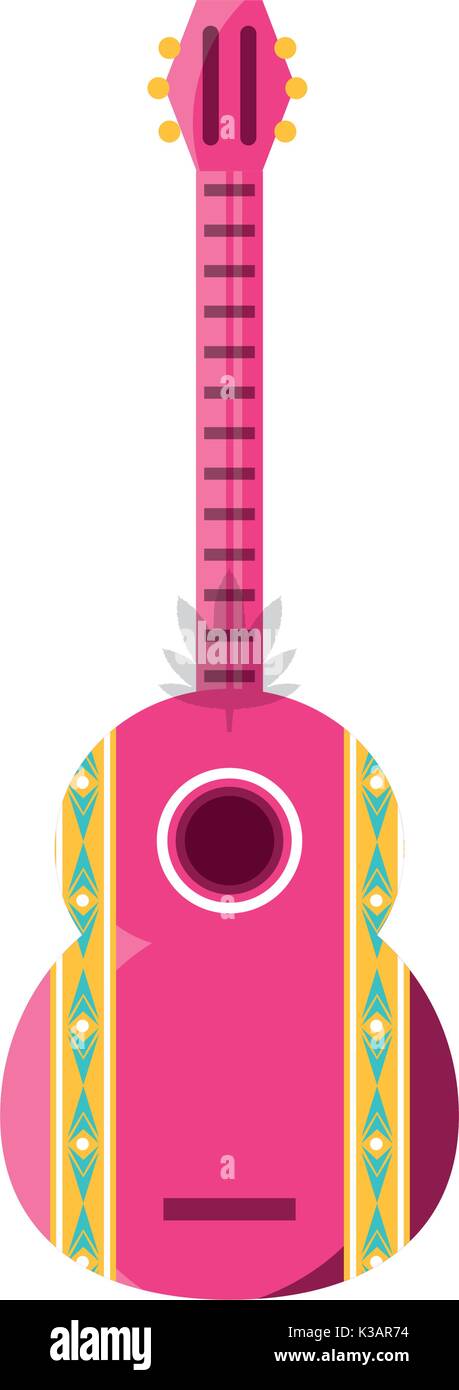 decorative guitar vector illustration Stock Vector Image & Art - Alamy