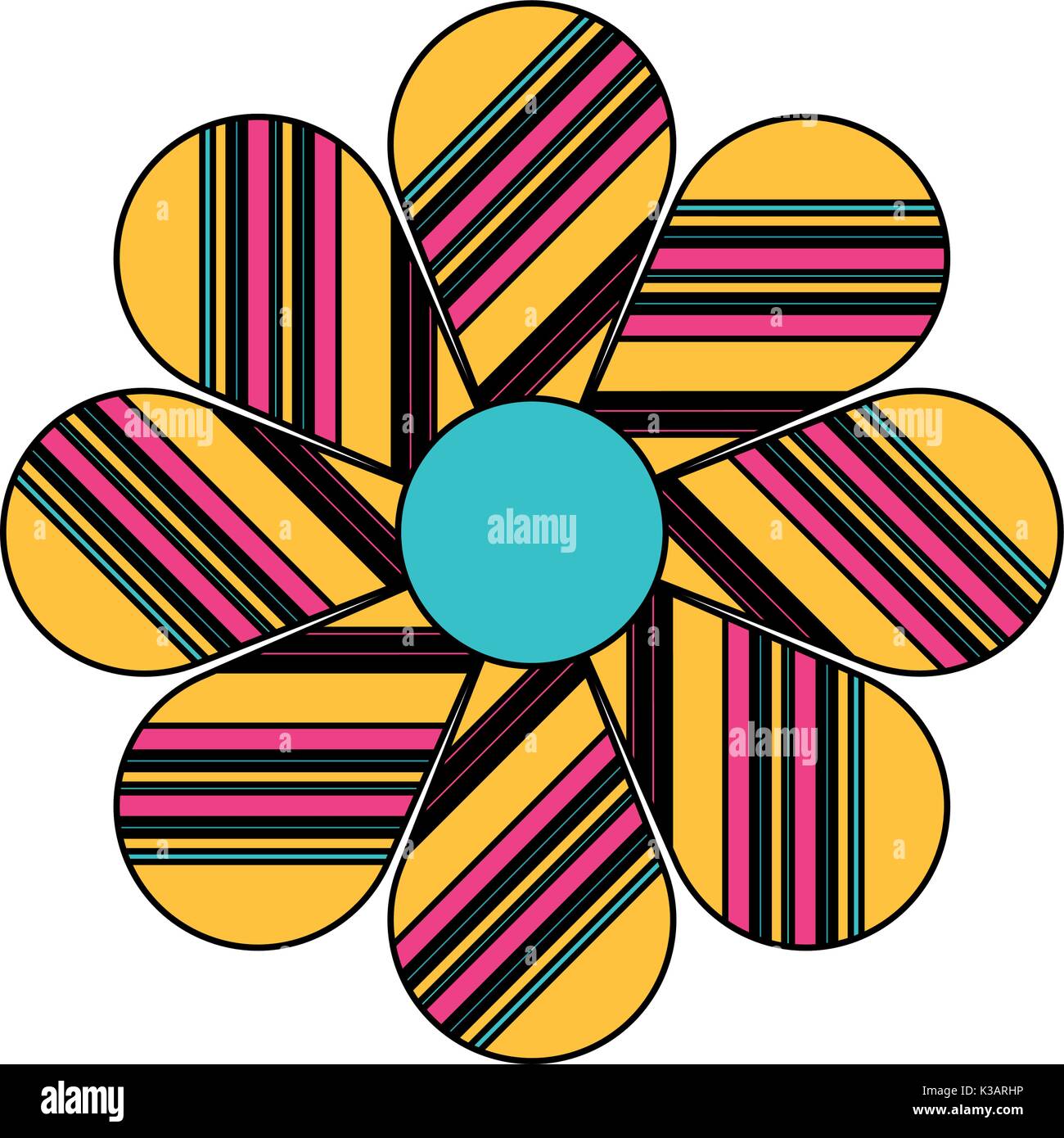 beautiful flower icon Stock Vector Image & Art - Alamy