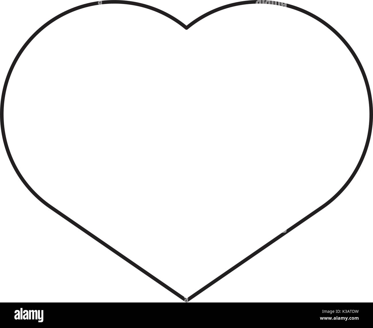 heart design vector illustration Stock Vector Image & Art - Alamy