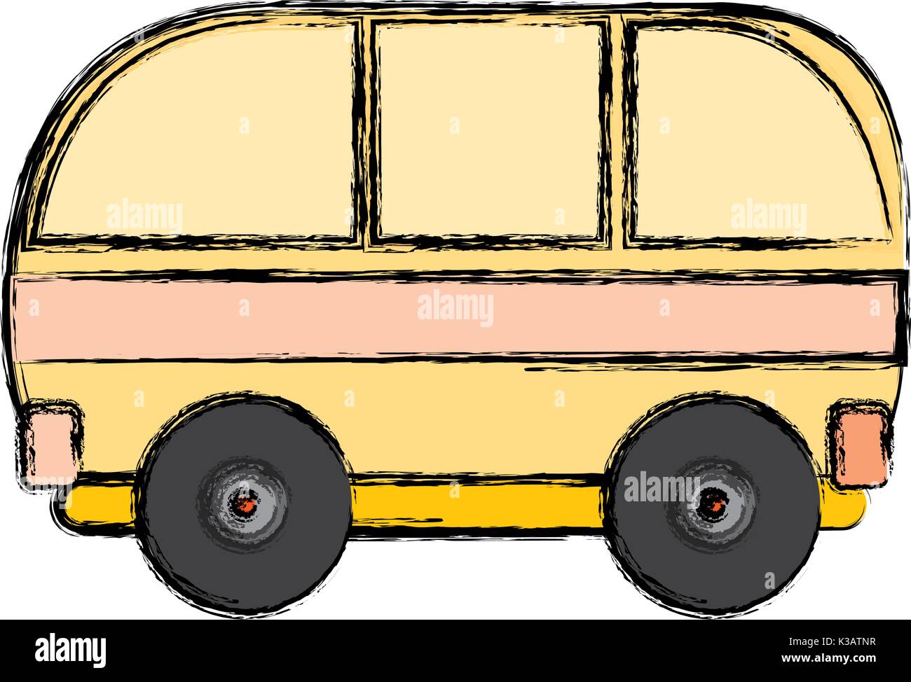 hippie bus vector illustration Stock Vector Image & Art - Alamy