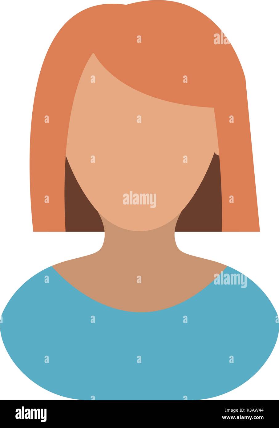 woman face vector illustration Stock Vector Image & Art - Alamy