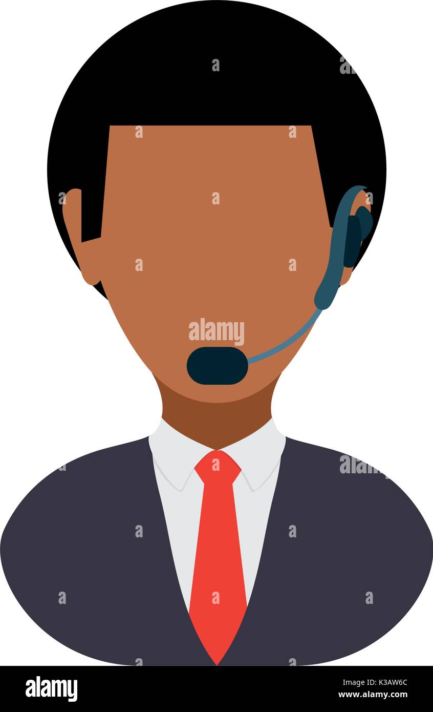 operator man vector illustration Stock Vector Image & Art - Alamy