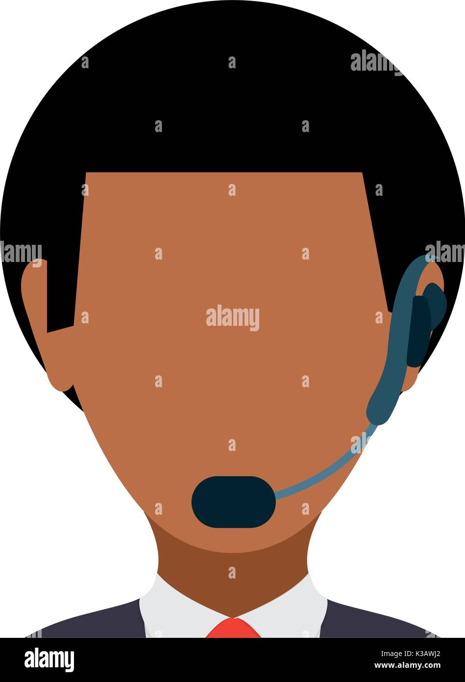 operator man vector illustration Stock Vector Image & Art - Alamy