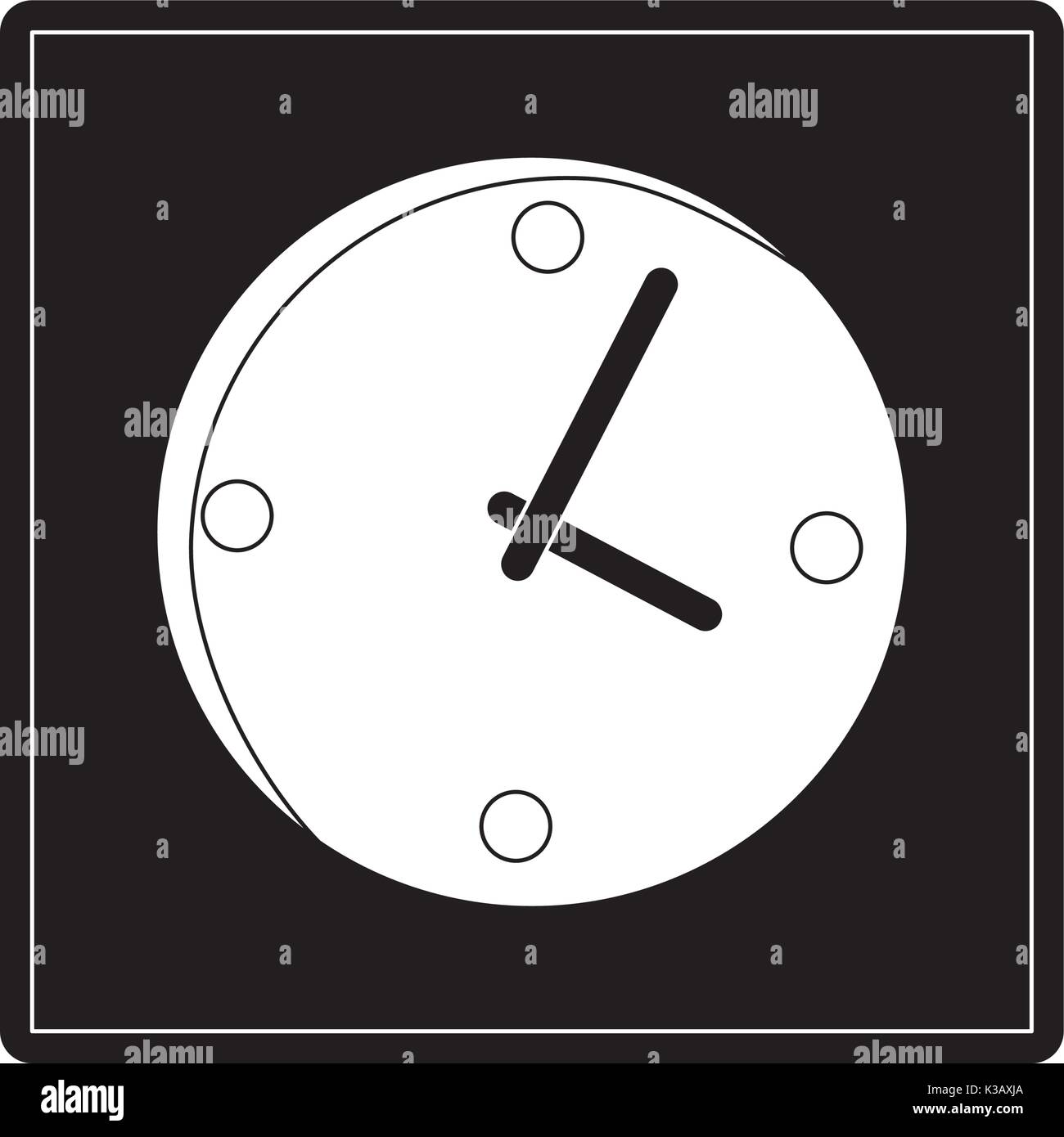clock vector illustration Stock Vector Image & Art - Alamy
