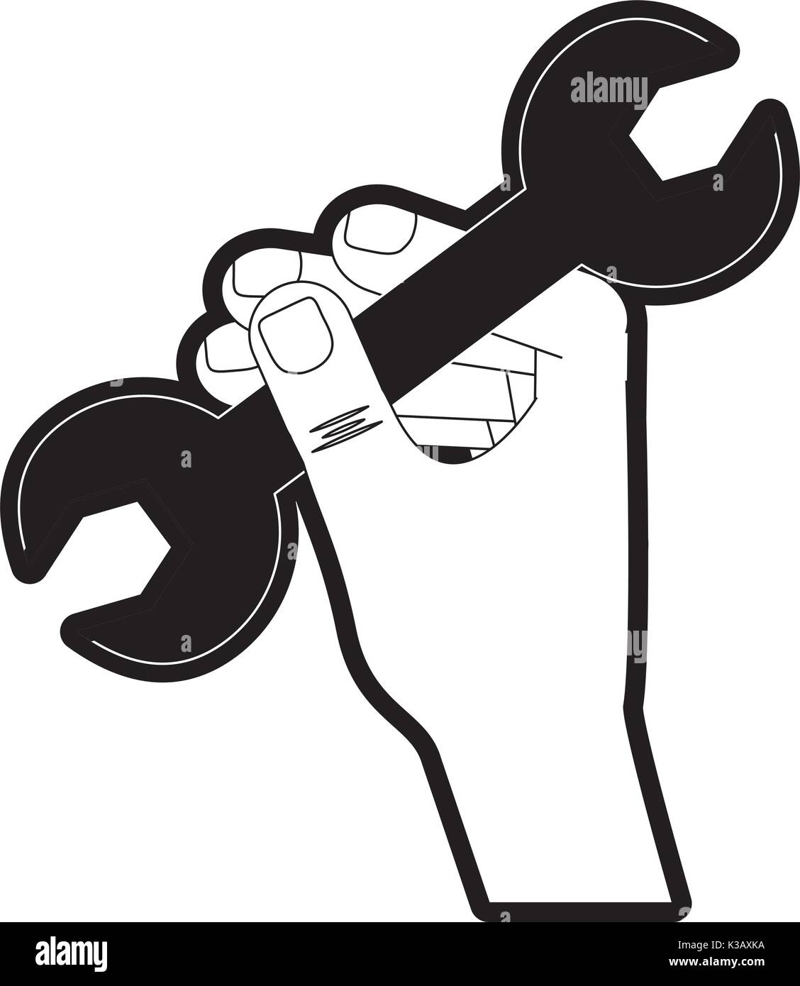 wrench vector illustration Stock Vector Image & Art - Alamy