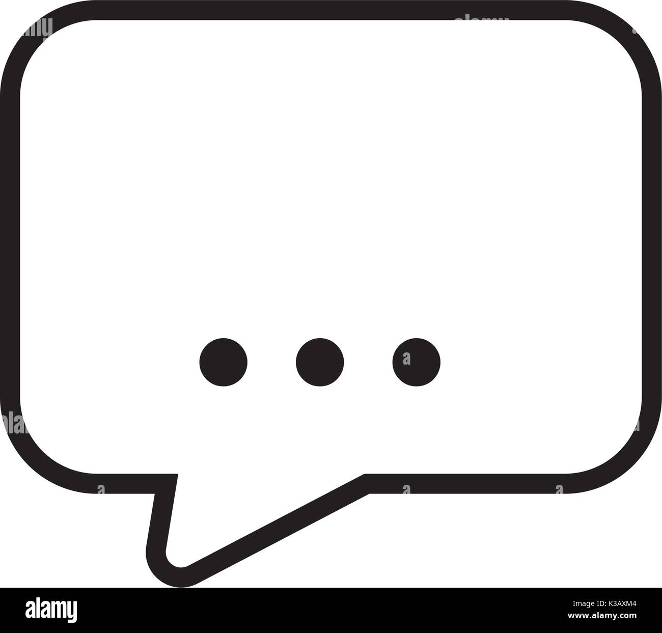 chat bubbles vector illustration Stock Vector Image & Art - Alamy