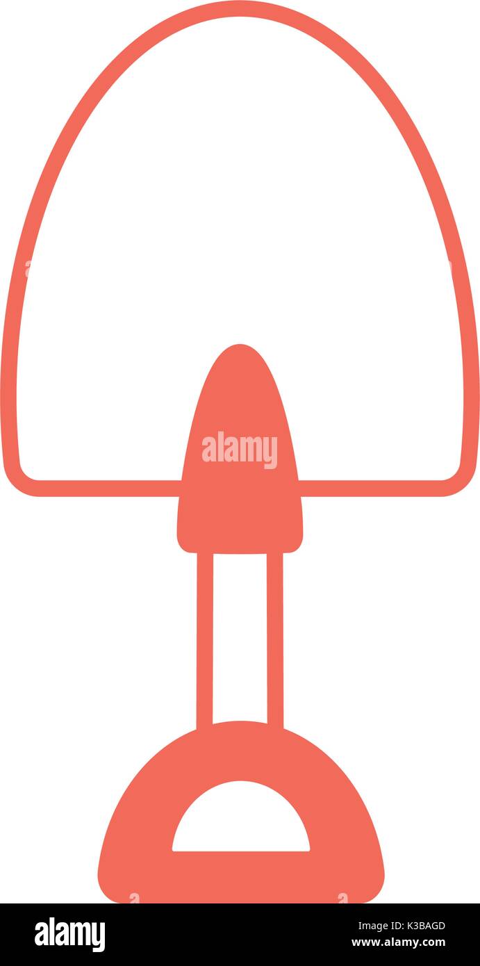 silhouette spade equipment service industry repair Stock Vector Image ...