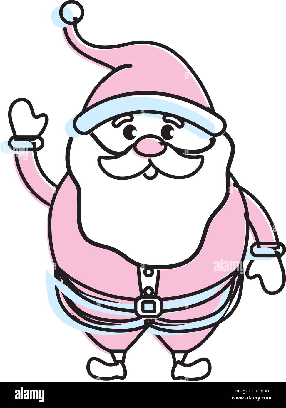 Santa suit tree Stock Vector Images - Alamy