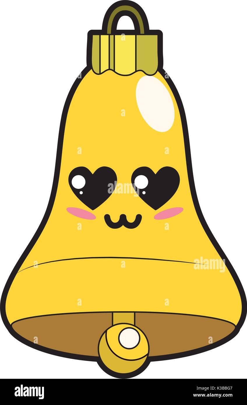 kawaii cute tender bell alarm Stock Vector Image & Art - Alamy