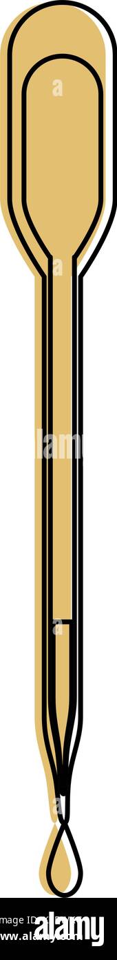 Dropper for urine test vector illustration design Stock Vector Image ...