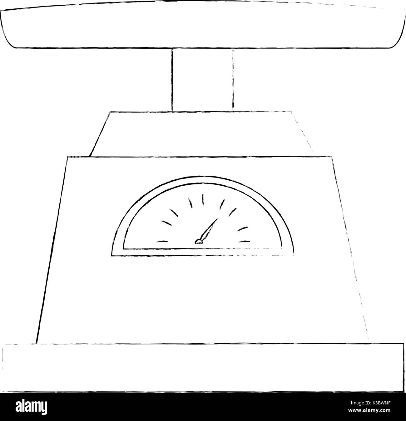 gramer measure scale icon vector illustration design Stock Vector Image ...