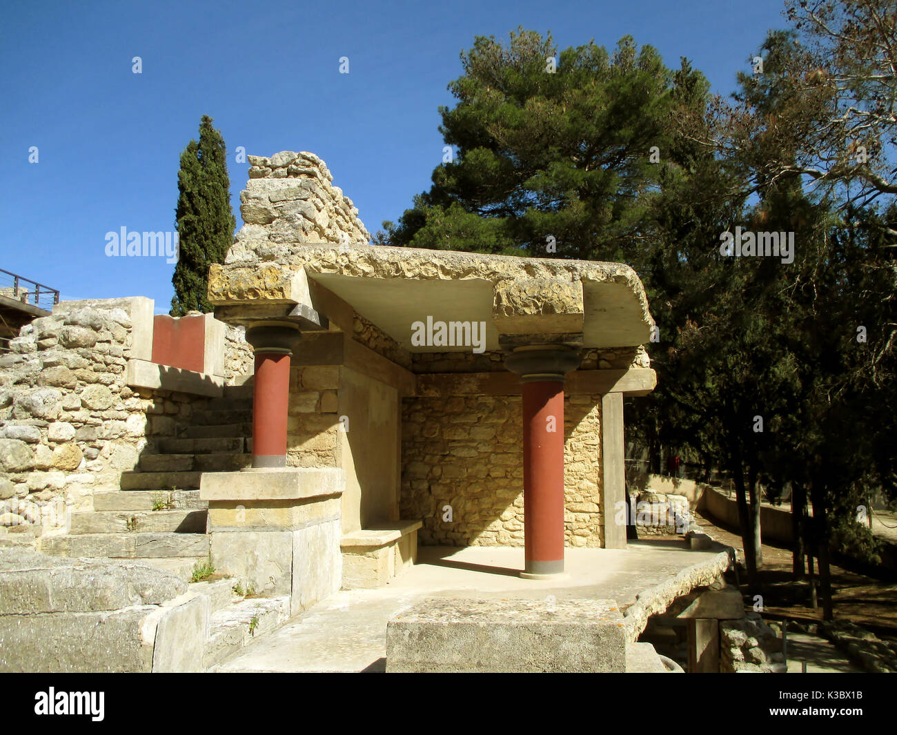 The Historic Remains of the Ancient Building at the Archaeological Site ...