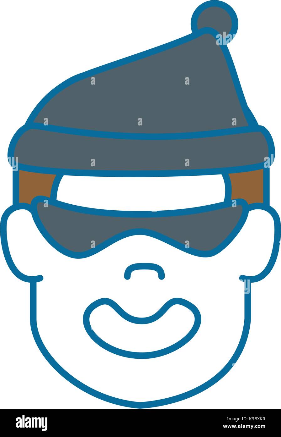 thief avatar character icon vector illustration design Stock Vector ...