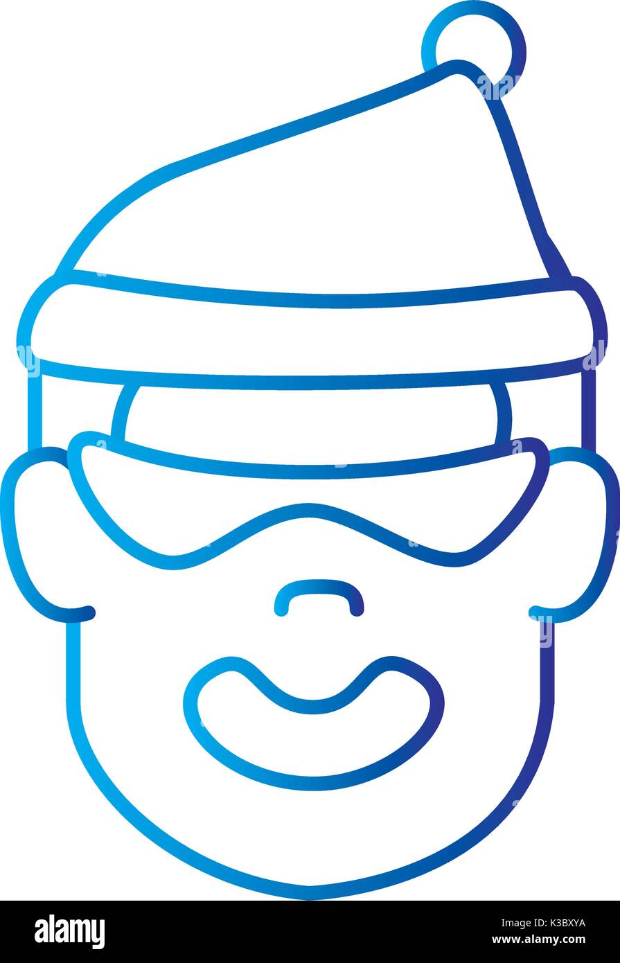 thief avatar character icon vector illustration design Stock Vector ...