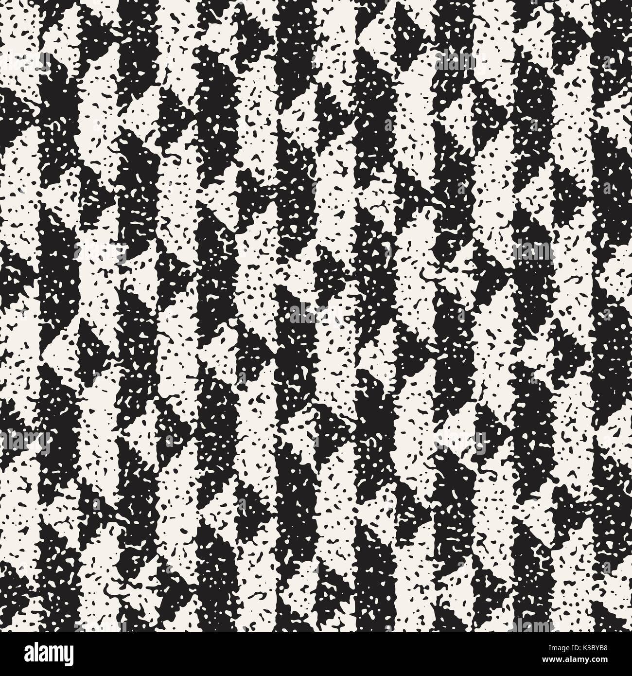 Abstract noisy textured geometric shapes background. Vector seamless ...