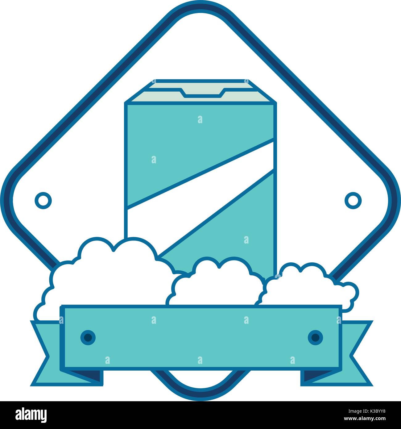 powder detergent box emblem Stock Vector Image & Art - Alamy