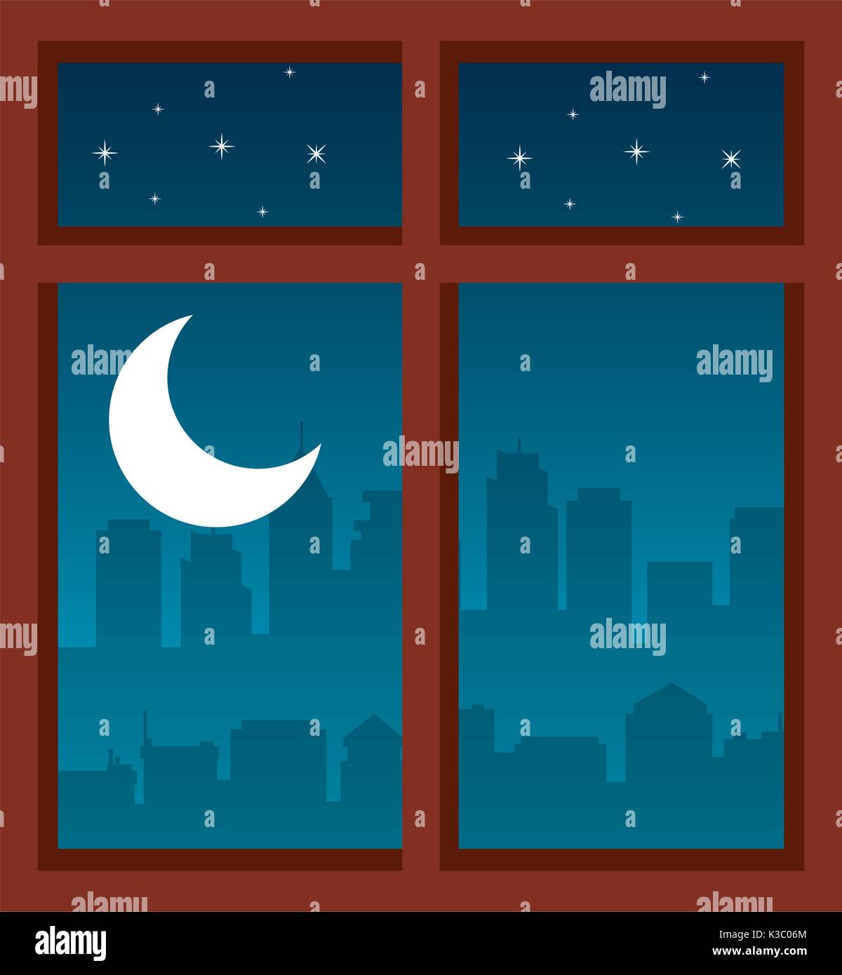 Lunar scape Stock Vector Images - Alamy