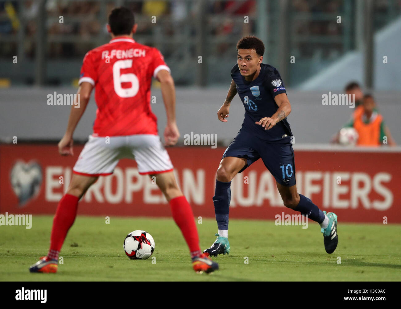 England's Dele Alli during the 2018 FIFA World Cup Qualifying, Group F ...