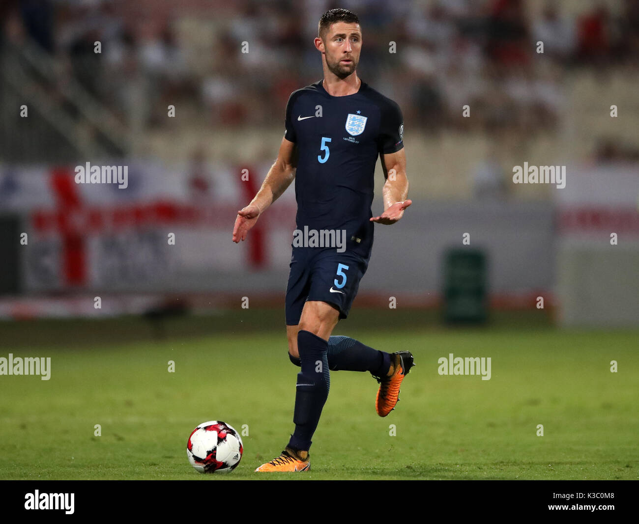 England's Gary Cahill during the 2018 FIFA World Cup Qualifying, Group ...