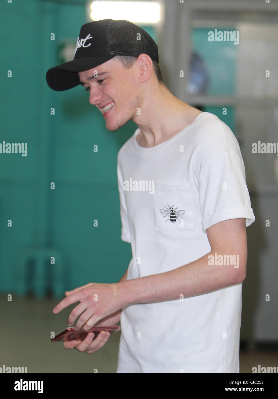 George Sampson outside ITV Studios Featuring: George Sampson Where ...