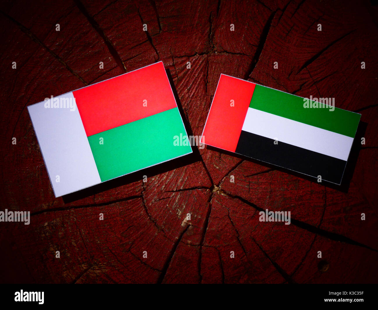 Madagascar united arab emirates flag hi-res stock photography and ...