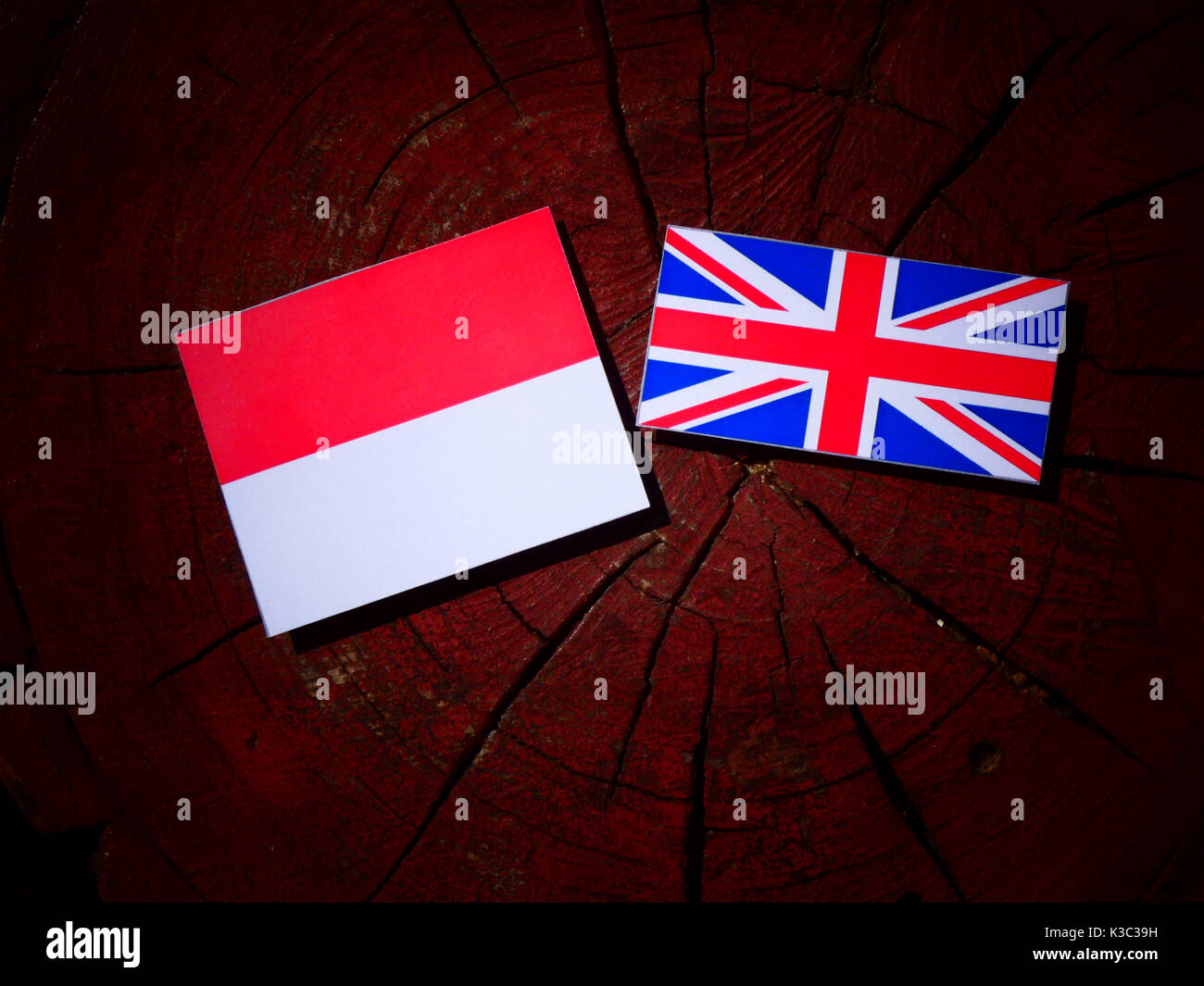 Monaco united kingdom flag hi-res stock photography and images - Alamy