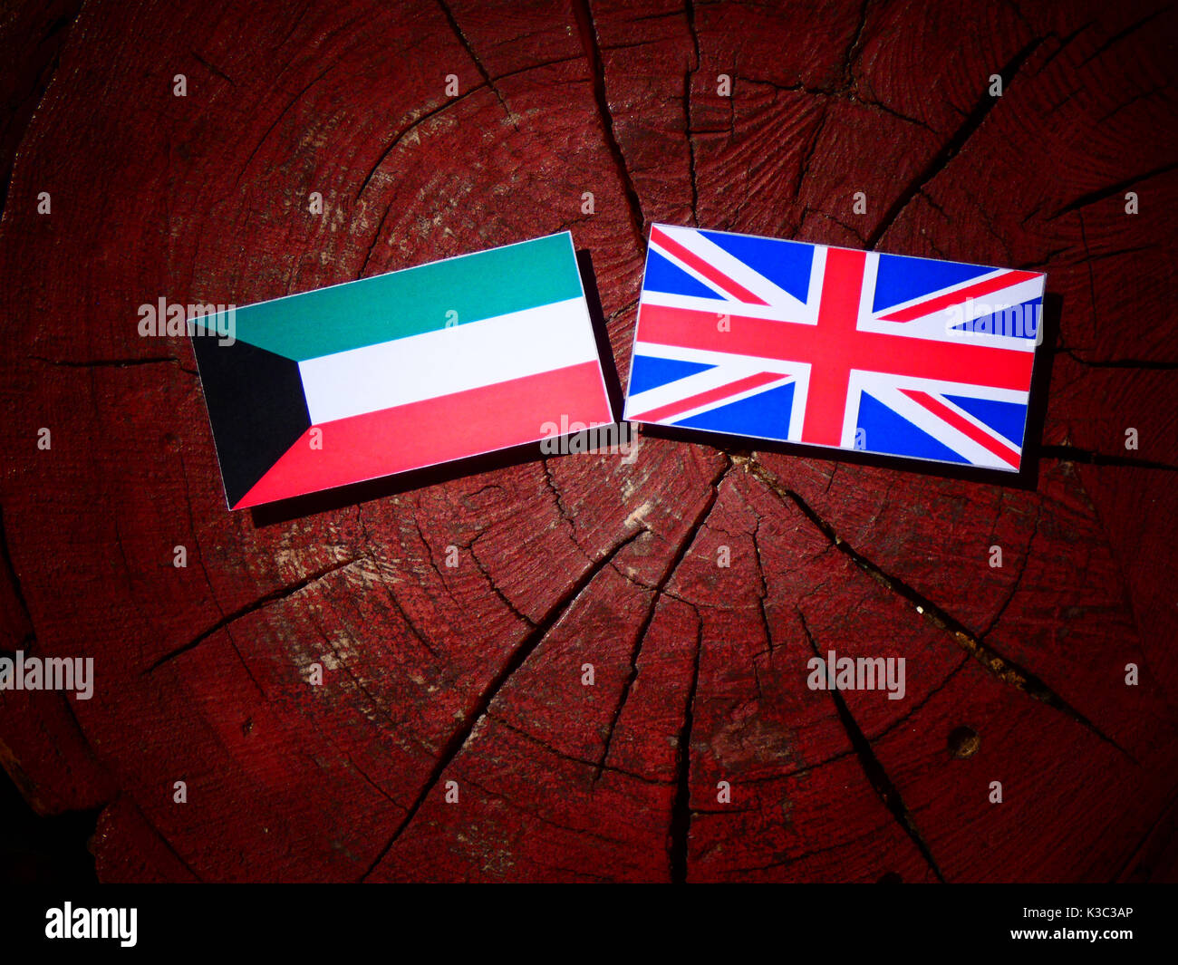 Kuwait united kingdom flag hi-res stock photography and images - Alamy