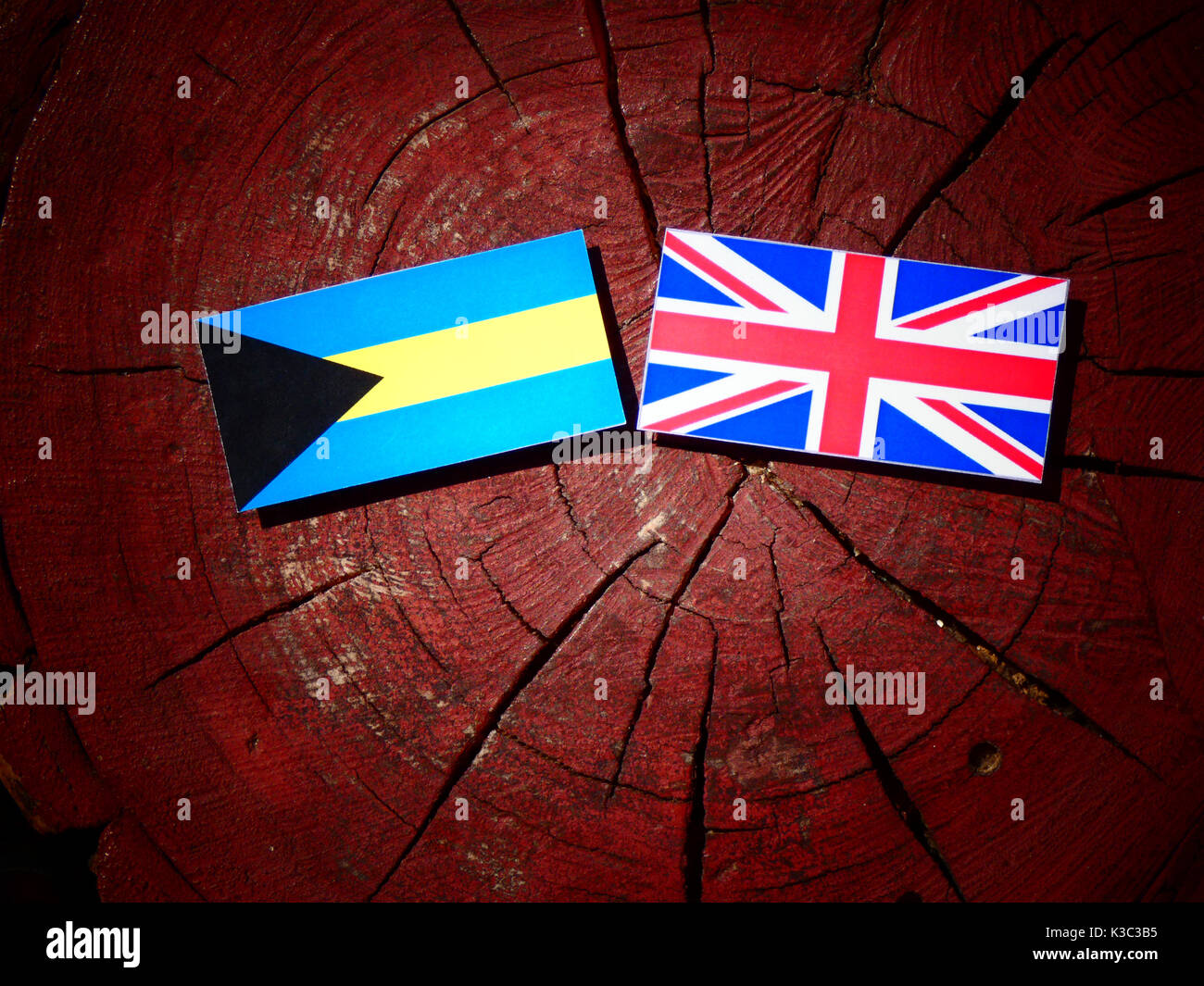 Bahamas united kingdom flag hi-res stock photography and images - Alamy