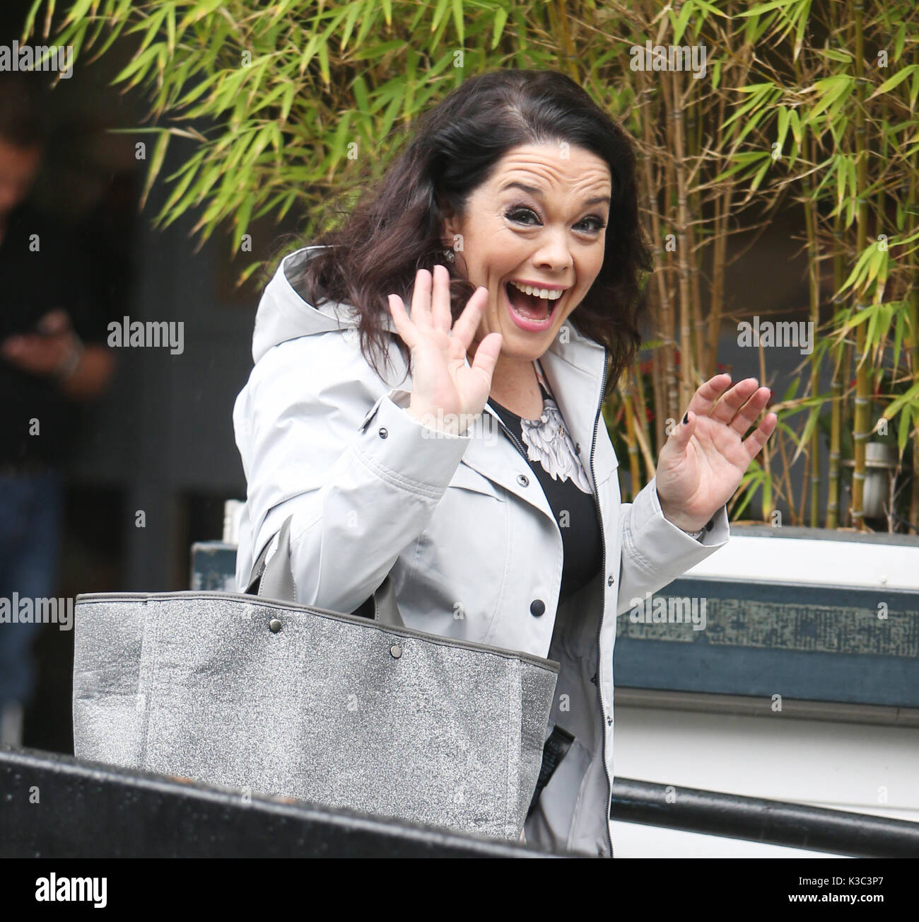 Lisa Riley outside ITV Studios Featuring: Lisa Riley Where: London ...