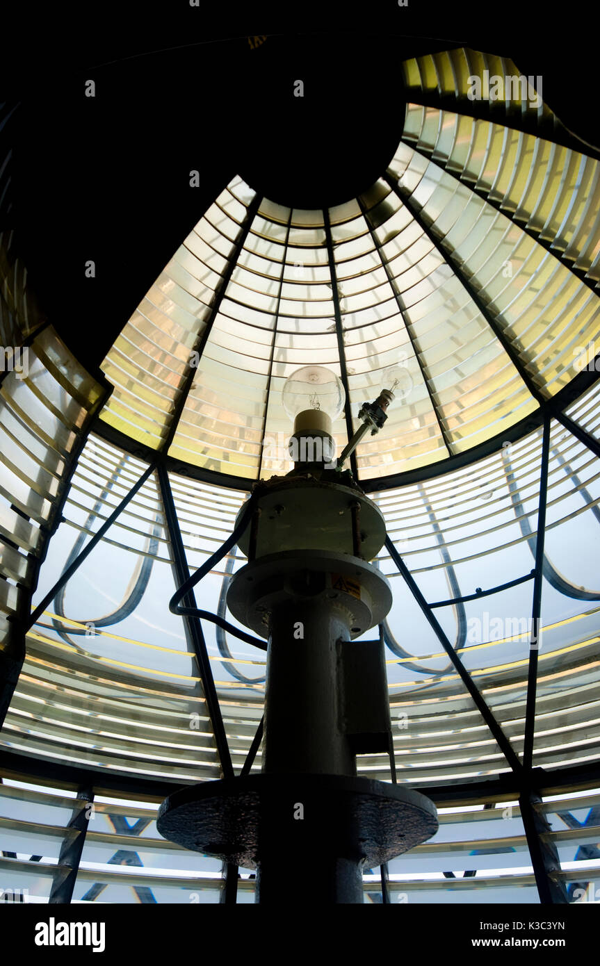 Inside top of lighthouse hi-res stock photography and images - Alamy