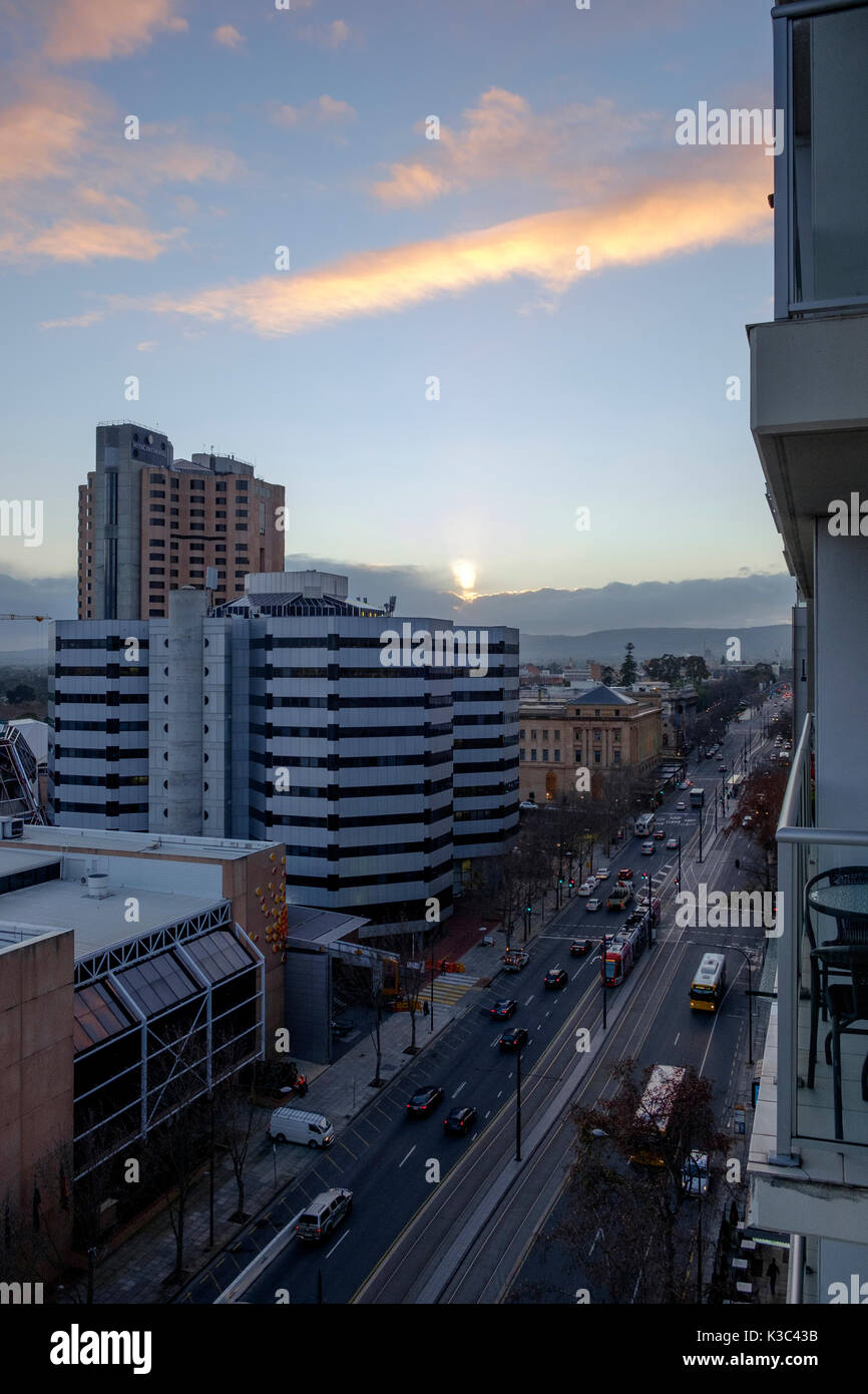 North Terrace views Stock Photo - Alamy