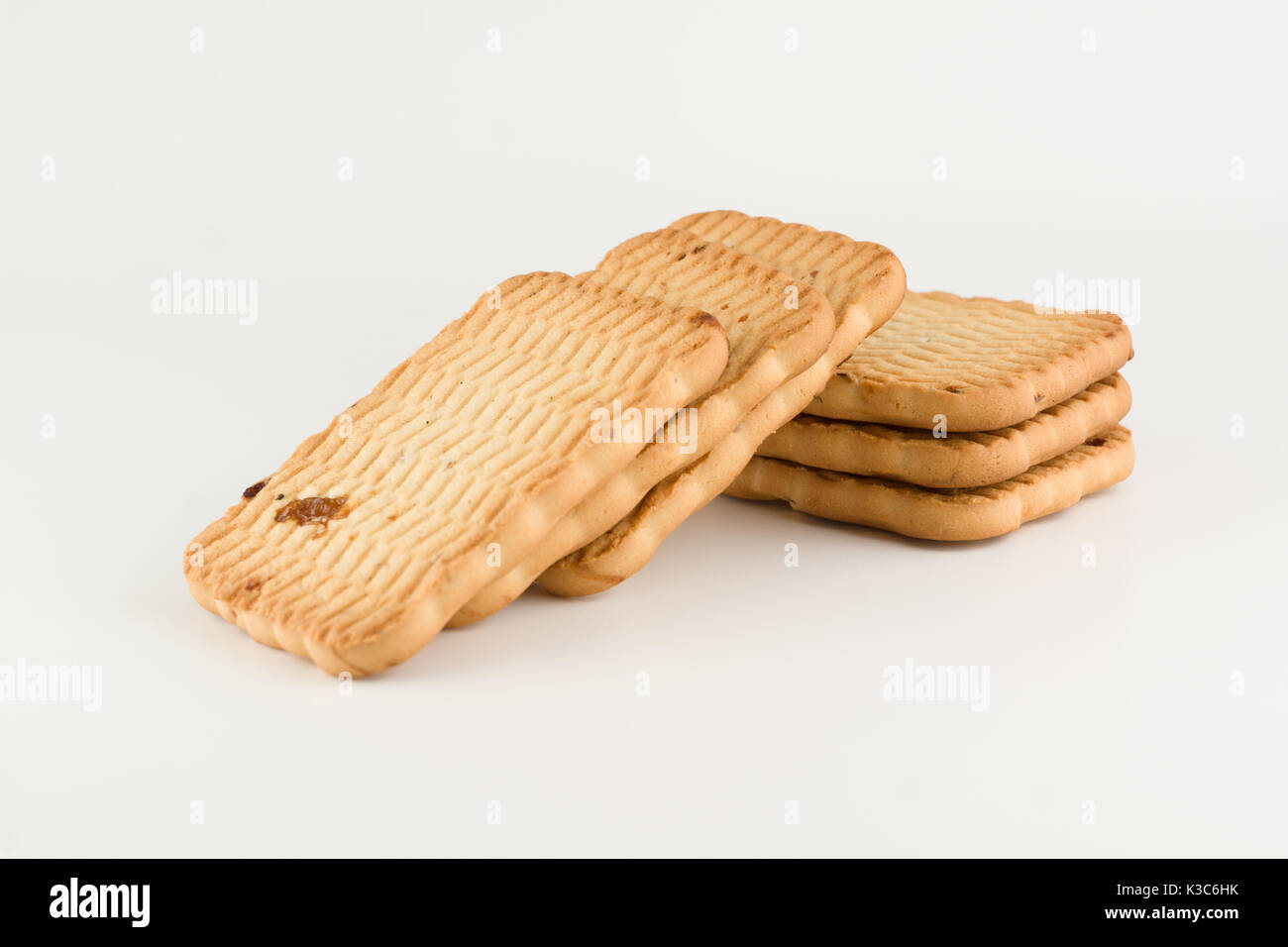 Slide of rectangular pastry on white background Stock Photo - Alamy