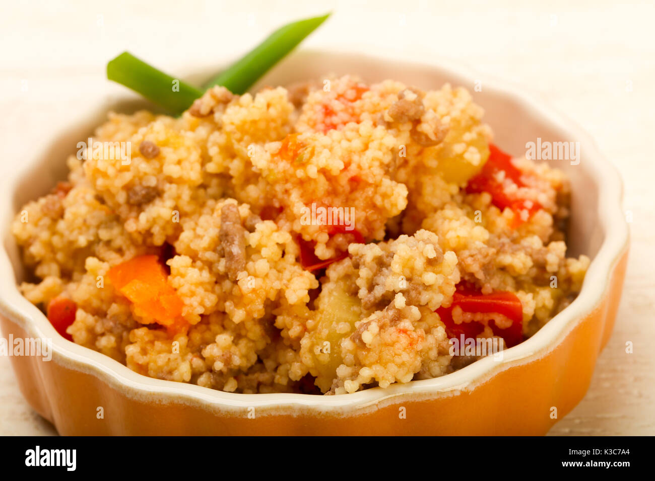 Couscous with meat and vegetables Stock Photo - Alamy