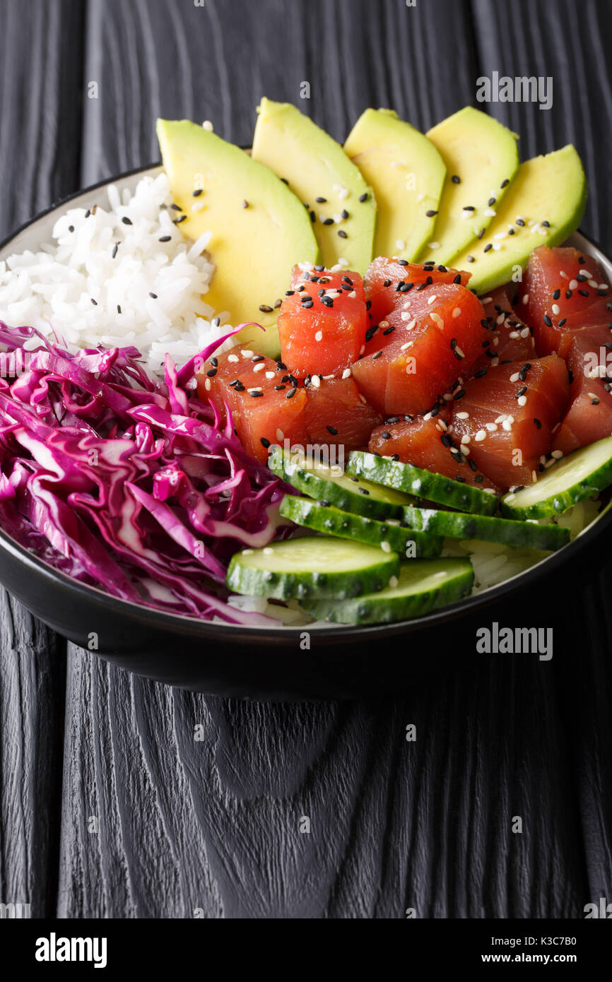 Poke bowl hi-res stock photography and images - Alamy