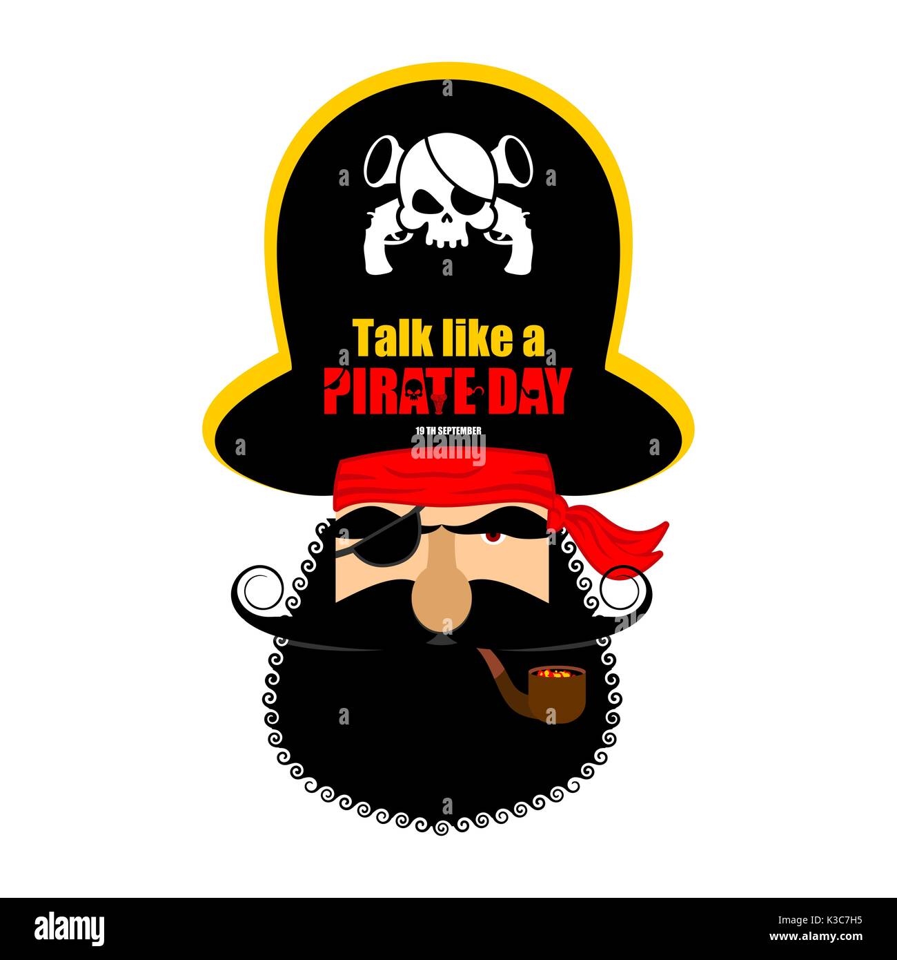 Vintage portrait of black eye Stock Vector Images - Alamy