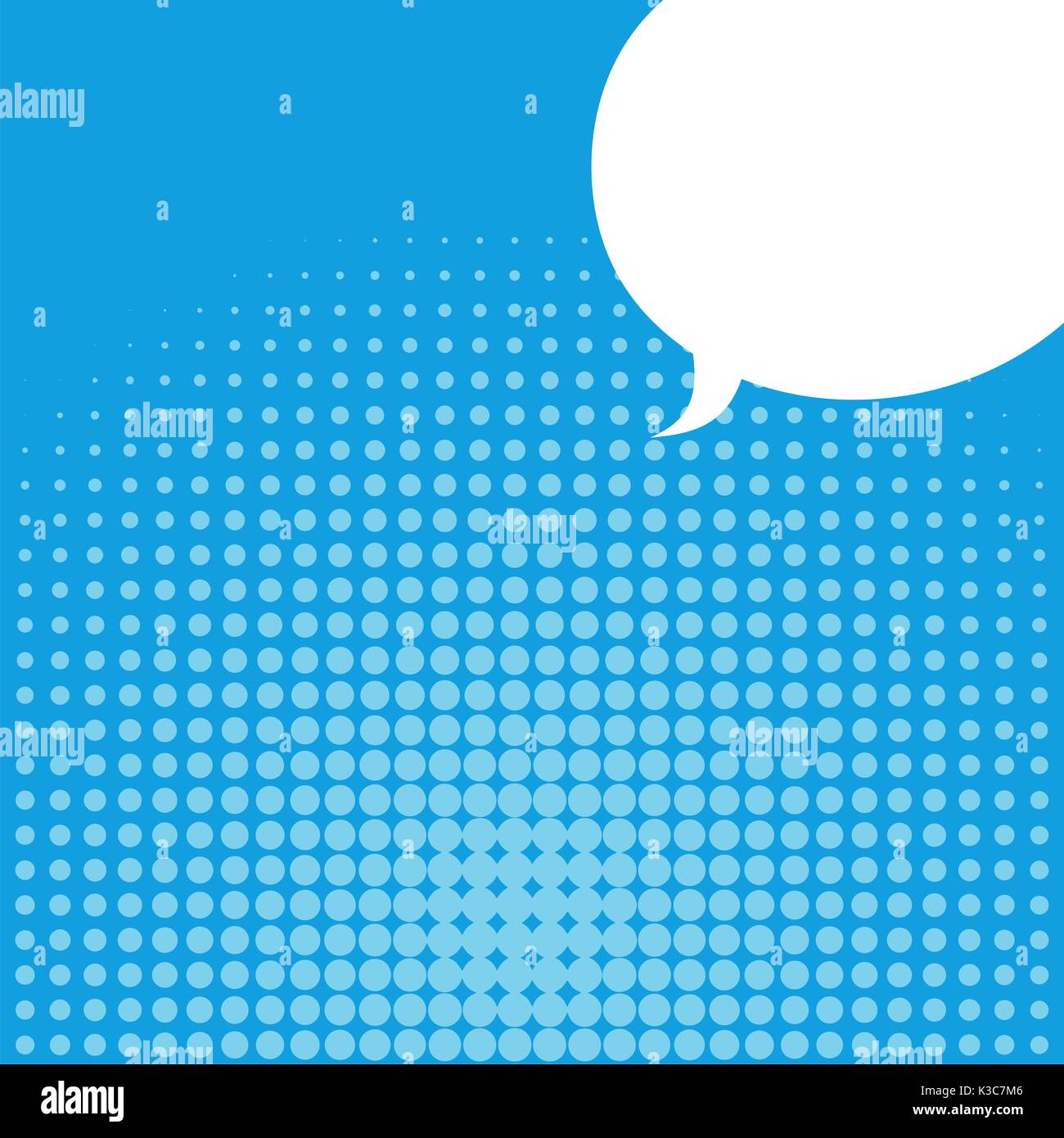 Pop art background and comic bubble. Place for text Stock Vector Image ...