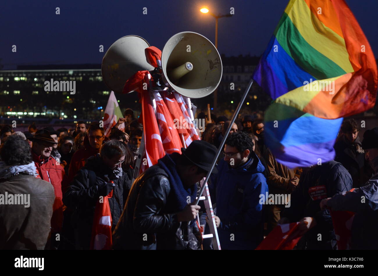 Anti facists activists hi-res stock photography and images - Alamy