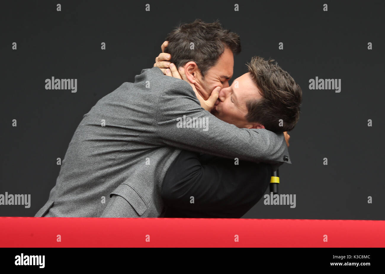 Grace start of production kick off event hi-res stock photography and ...