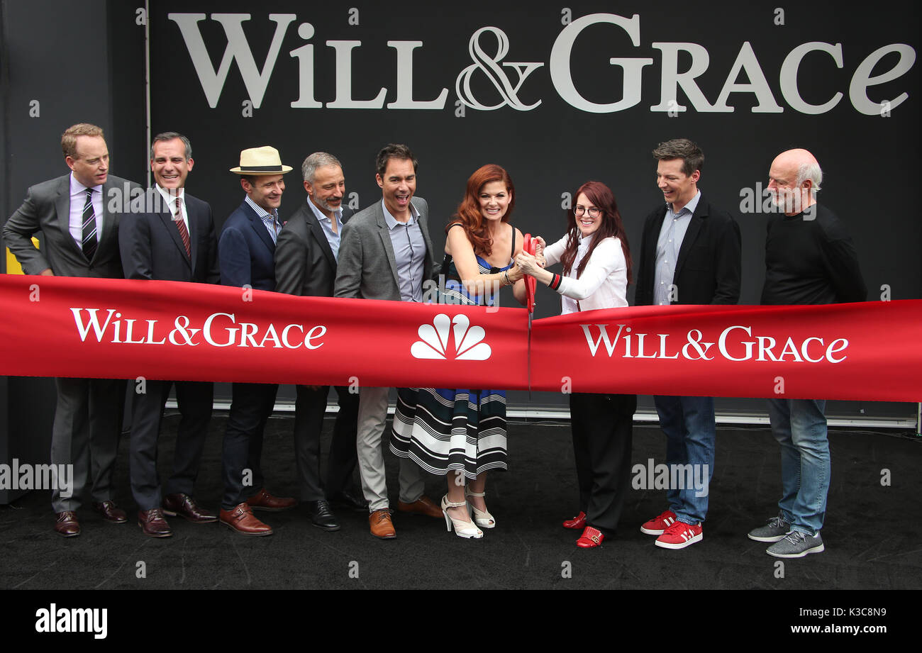 'Will & Grace' Start Of Production Kick Off Event And Ribbon Cutting ...