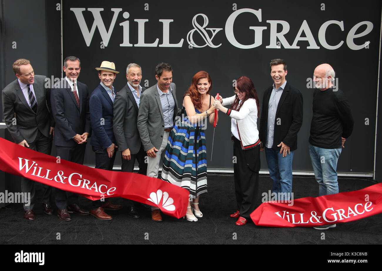 'Will & Grace' Start Of Production Kick Off Event And Ribbon Cutting ...