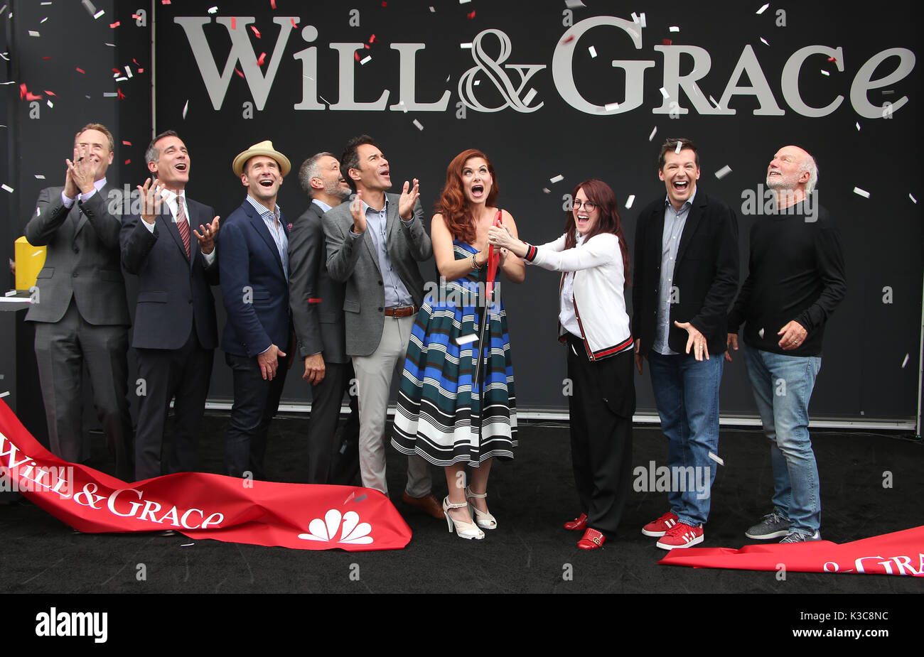 'Will & Grace' Start Of Production Kick Off Event And Ribbon Cutting ...