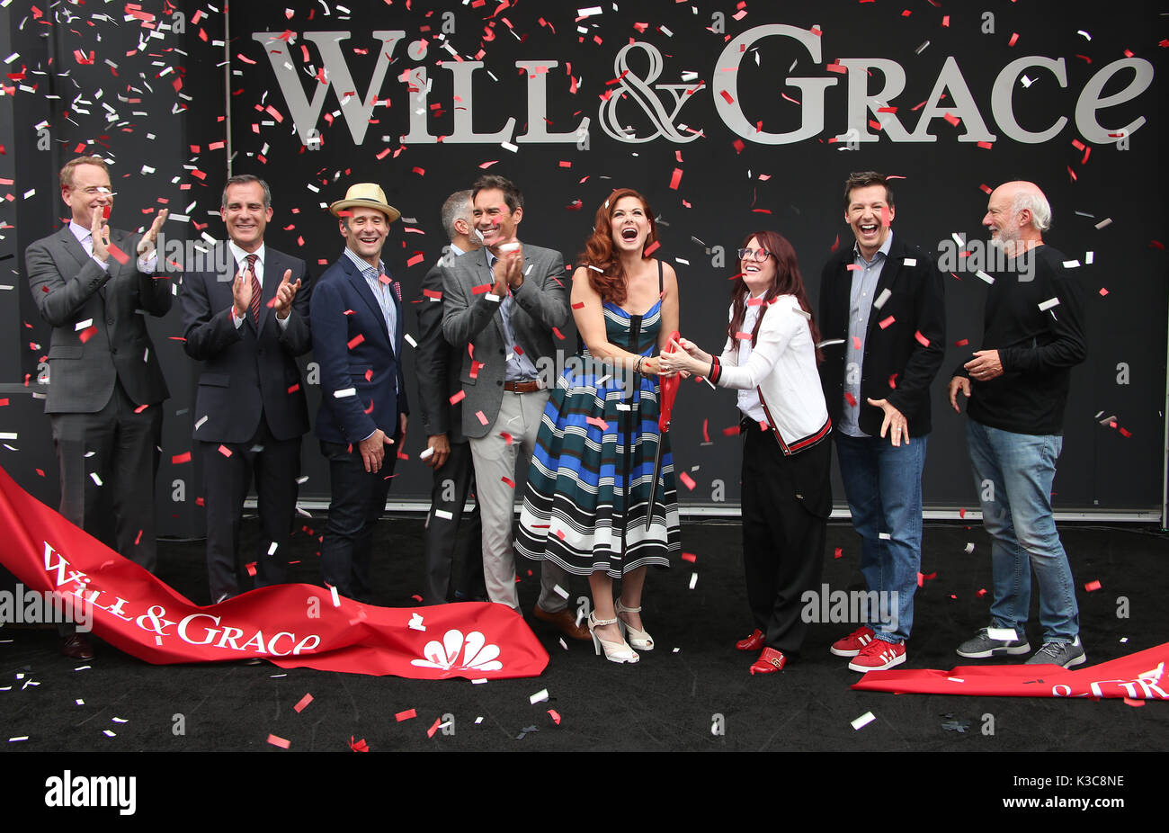 'Will & Grace' Start Of Production Kick Off Event And Ribbon Cutting ...